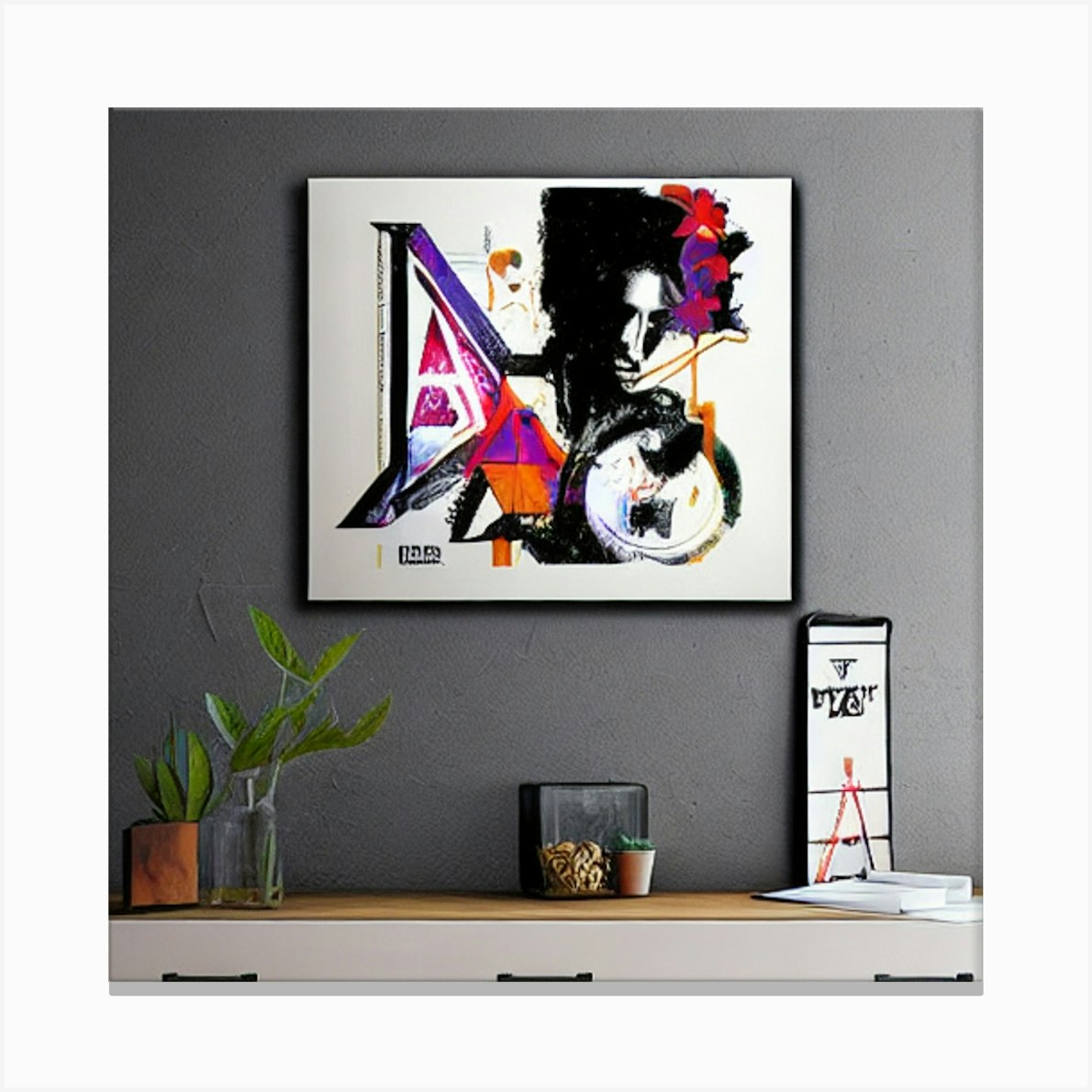 Jimi Hendrix Canvas Print by Nayab Gul - Fy