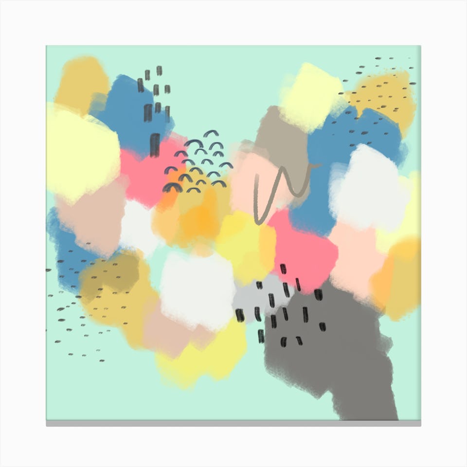 Layers Of Colours Art Print by Aivy Art Studio - Fy