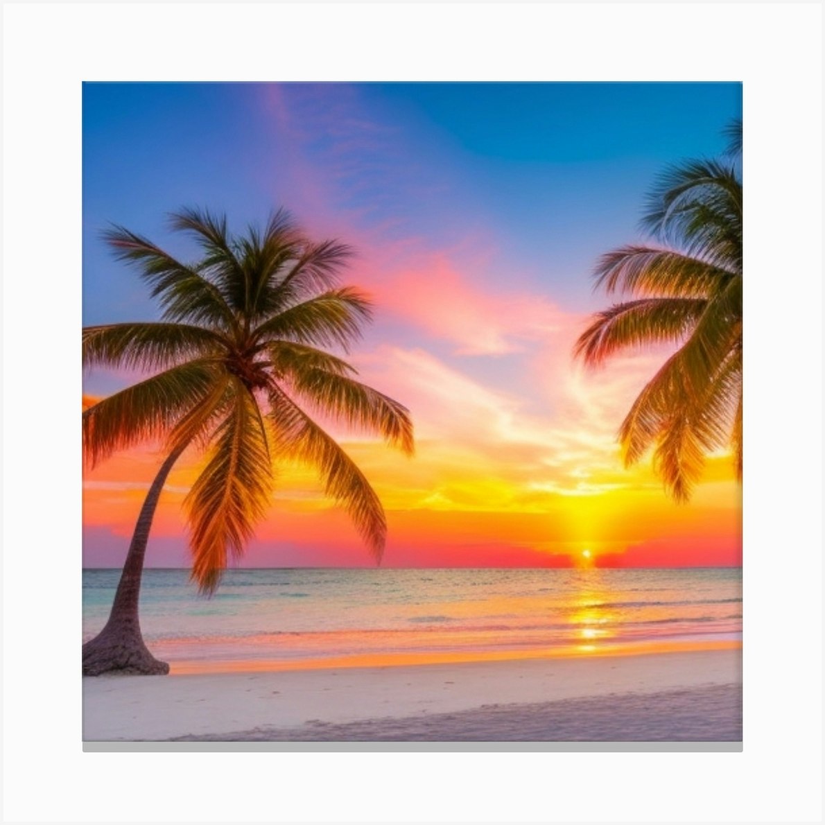 Foggy Mountains in the Morning 6 Canvas Print by Imani Mr. 1988 - Fy