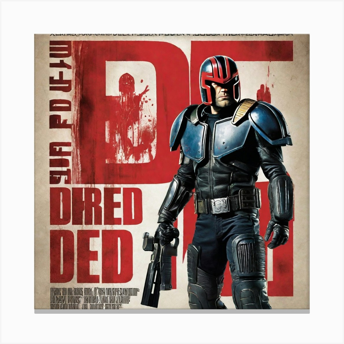 Dreaded Dead Canvas Print By Artist From The Future Fy