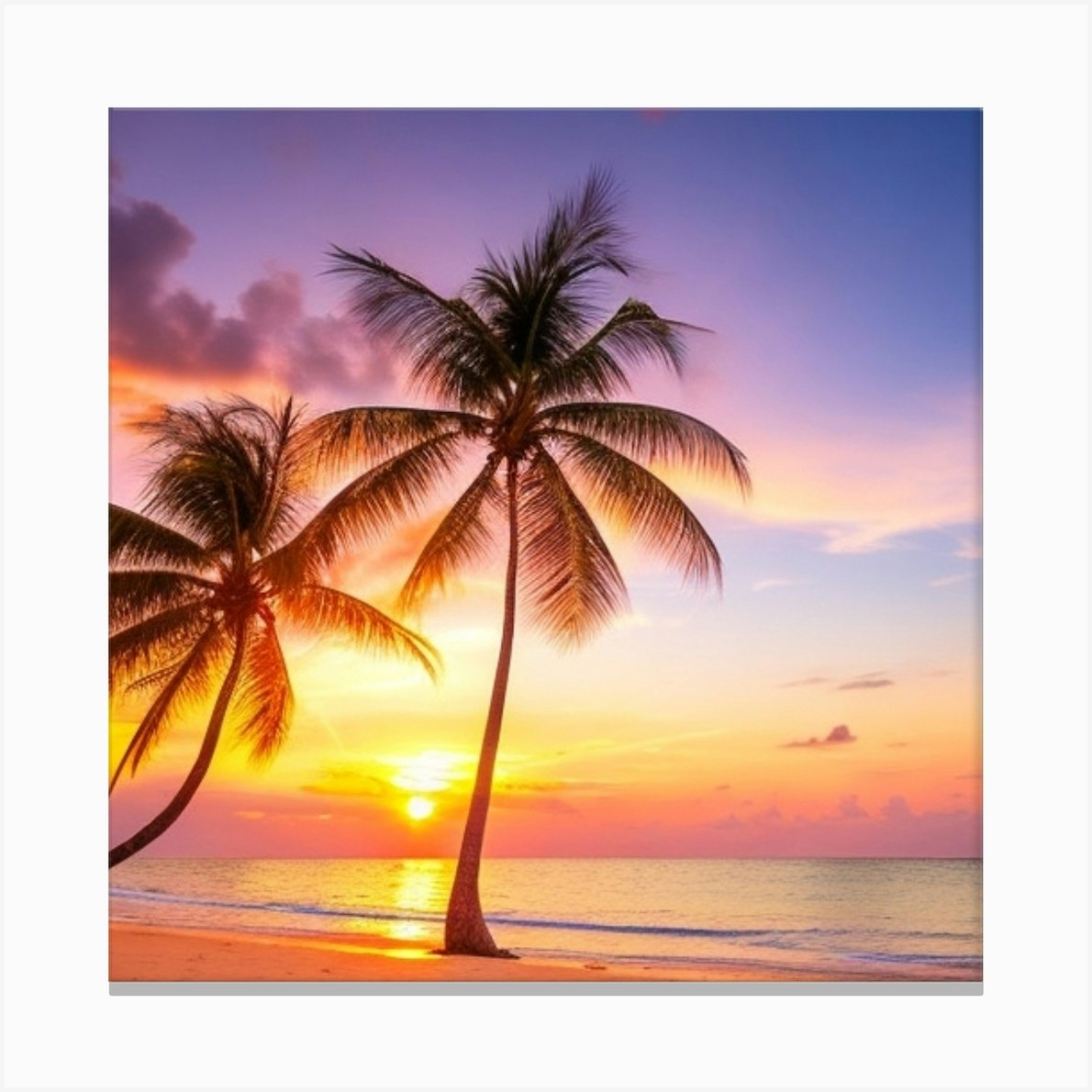 Foggy Mountains in the Morning 7 Canvas Print by Imani Mr. 1988 - Fy