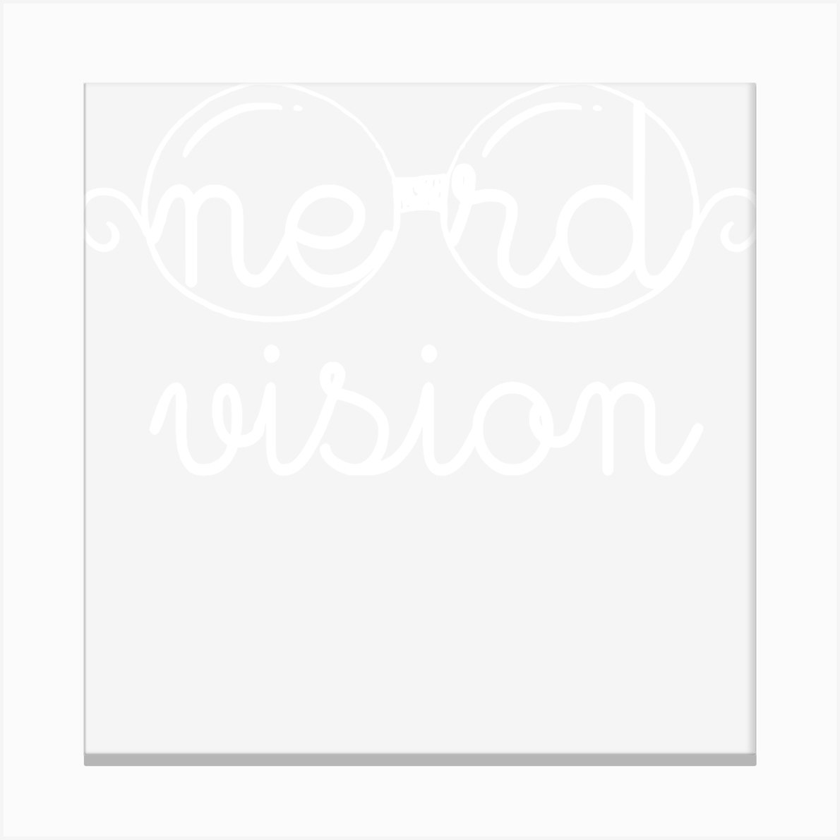 Nerd Vision Canvas Print by SiloArt - Fy
