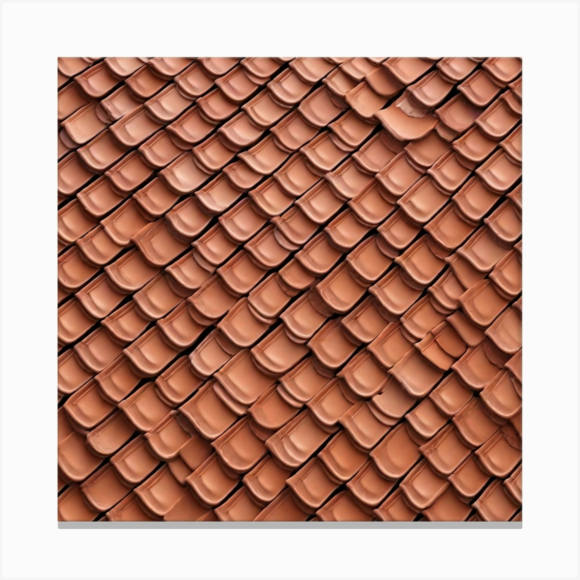 Realistic Roof Tile Flat Surface Pattern For Background Use Miki Asai ...
