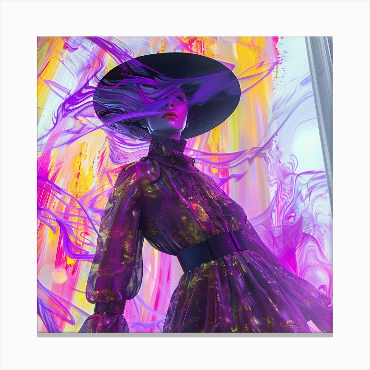 Sexy Mannequin Canvas Print By David Arts Fy
