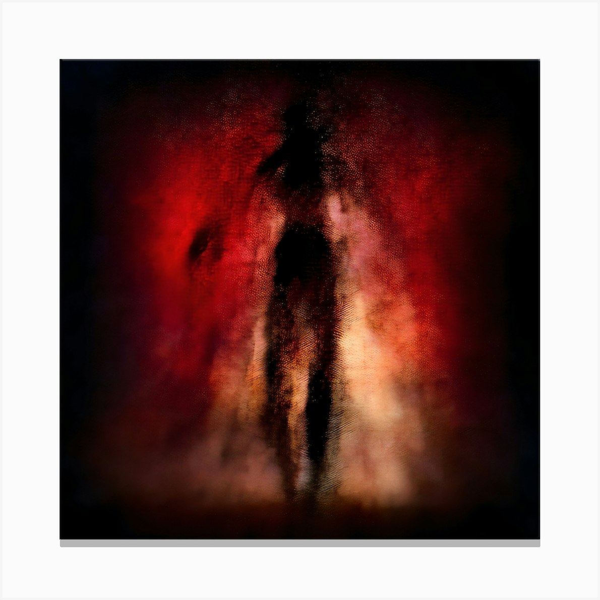 Hidden Scary Person Canvas Print By Muddasir Fy