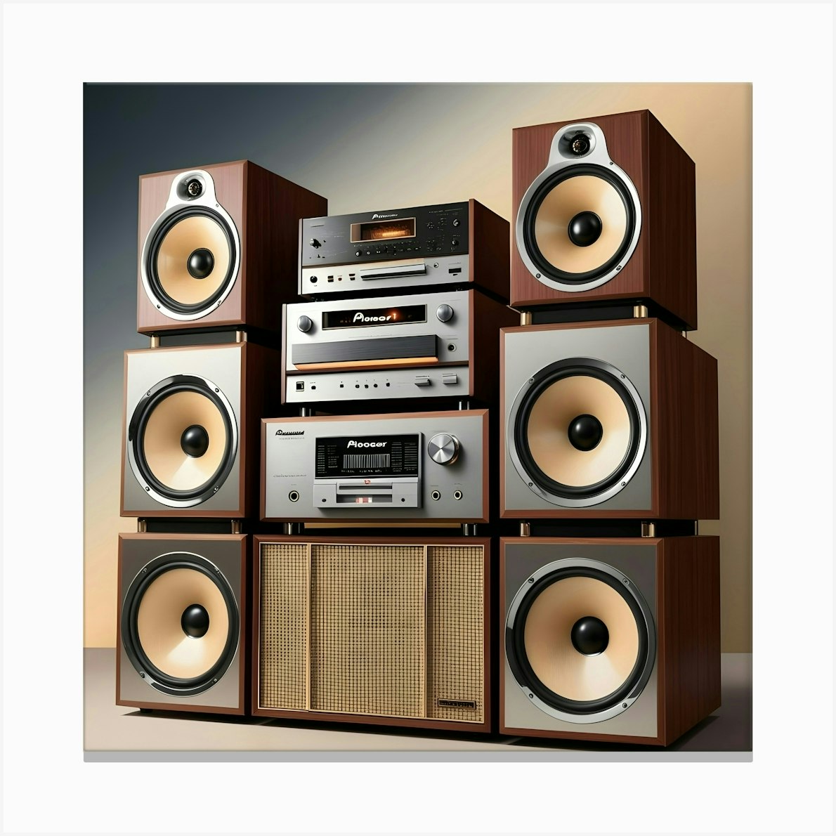 A Highly Detailed, Ultra High Resolution Illustration Of A Vintage, Old ...