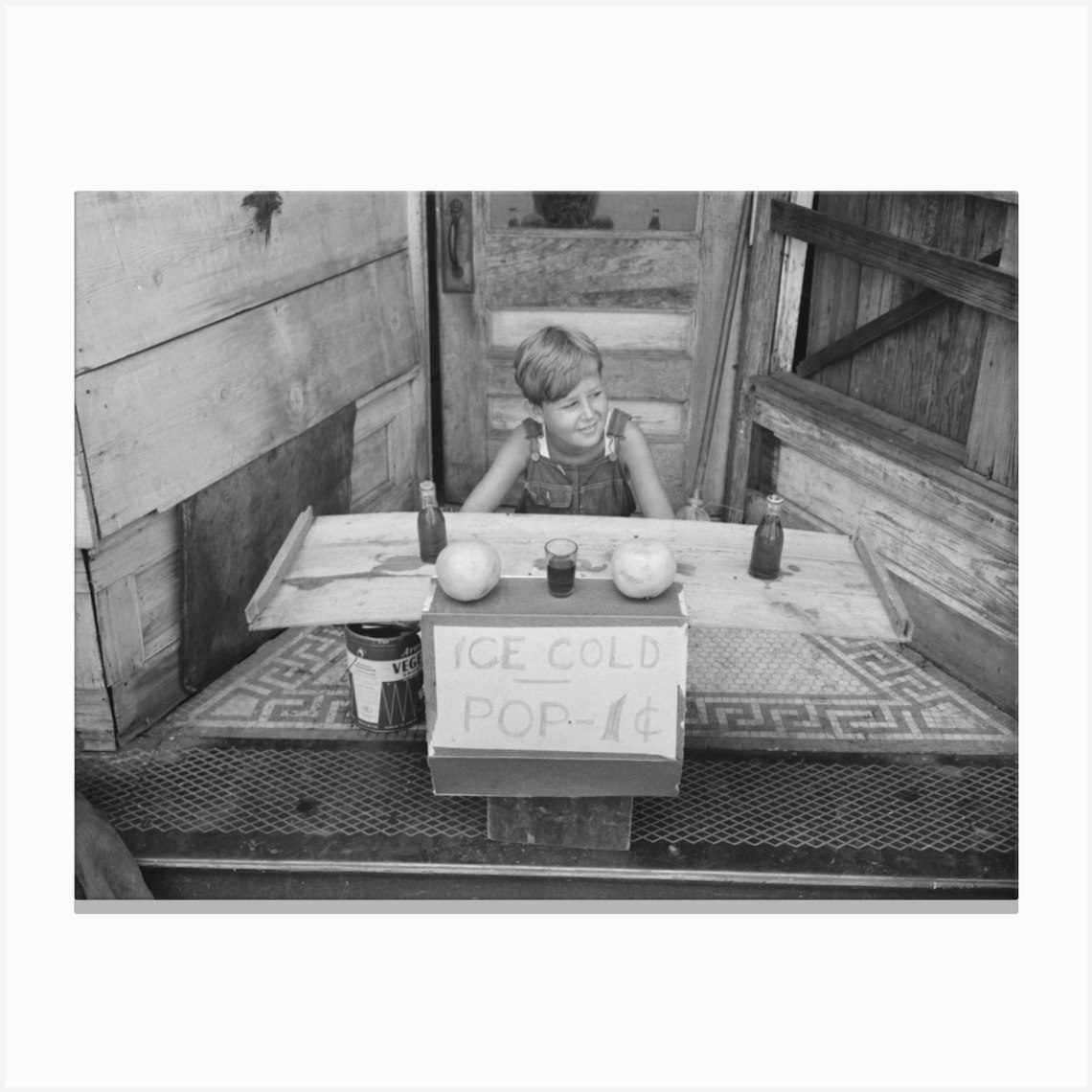 Ice Cold Pop, Children S Stand In Farm Marketing Section, Muskogee ...