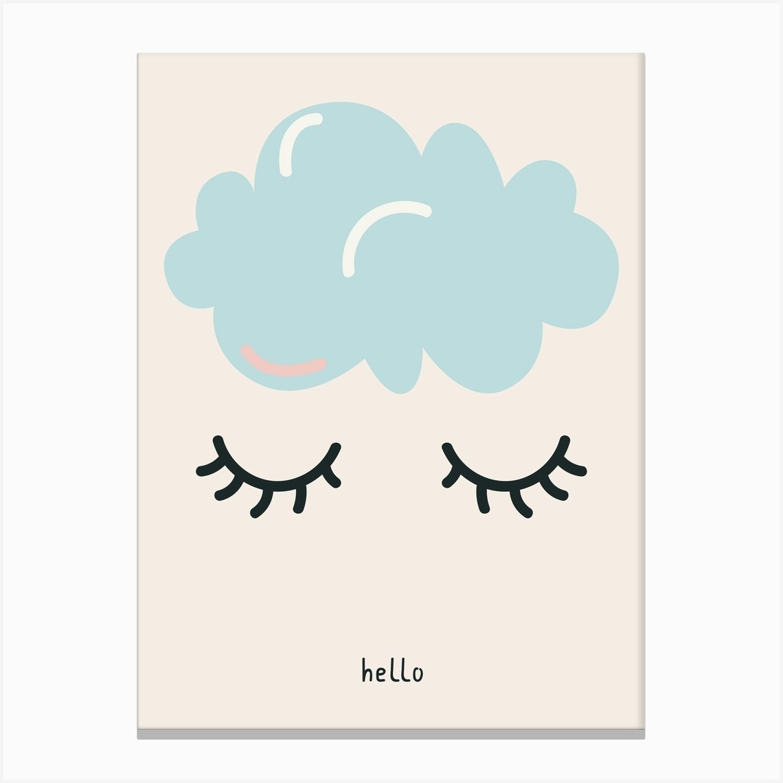 Hello Canvas Print by marybazar - Fy