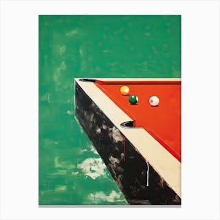 Watercolor Pool Table 2 Art Print by DaarbyN - Fy