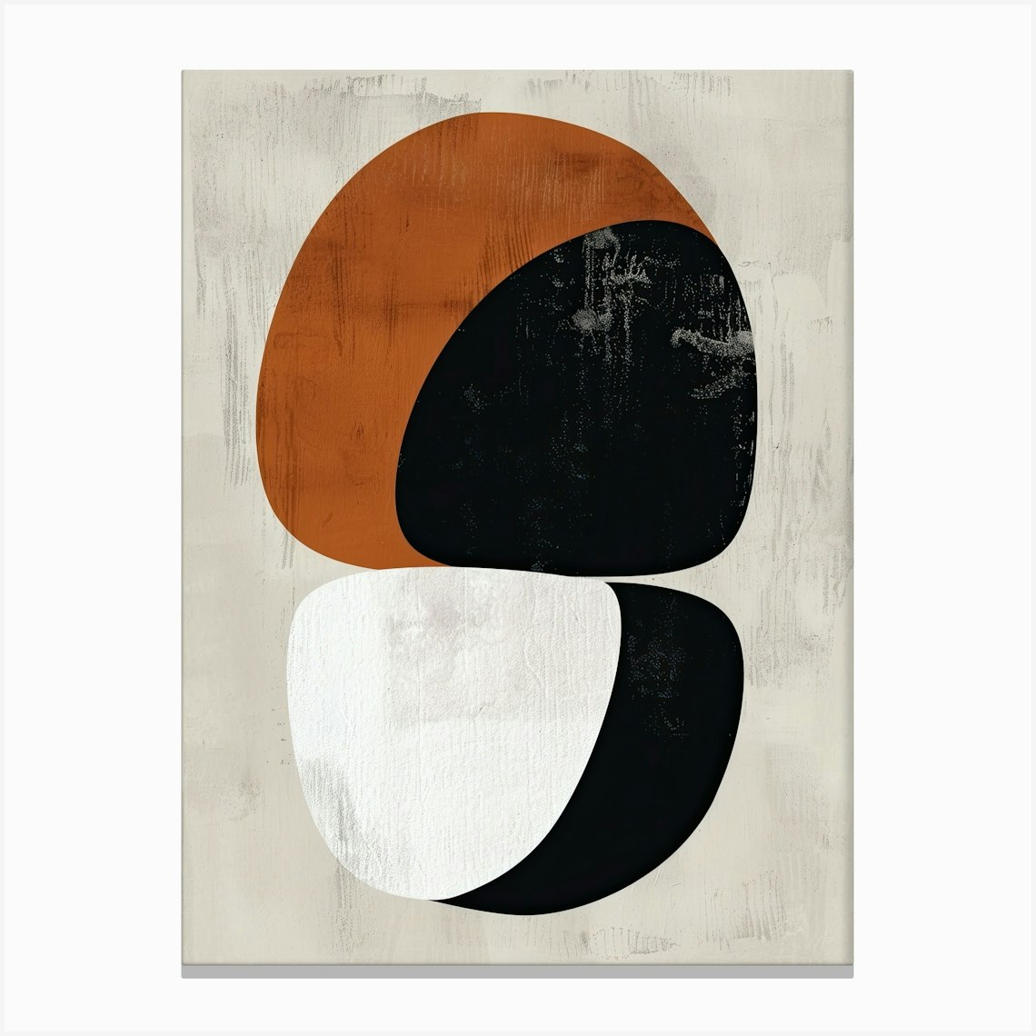Structural Essence Bauhaus Minimalist Canvas Print by Bauhaus-Syndicate ...