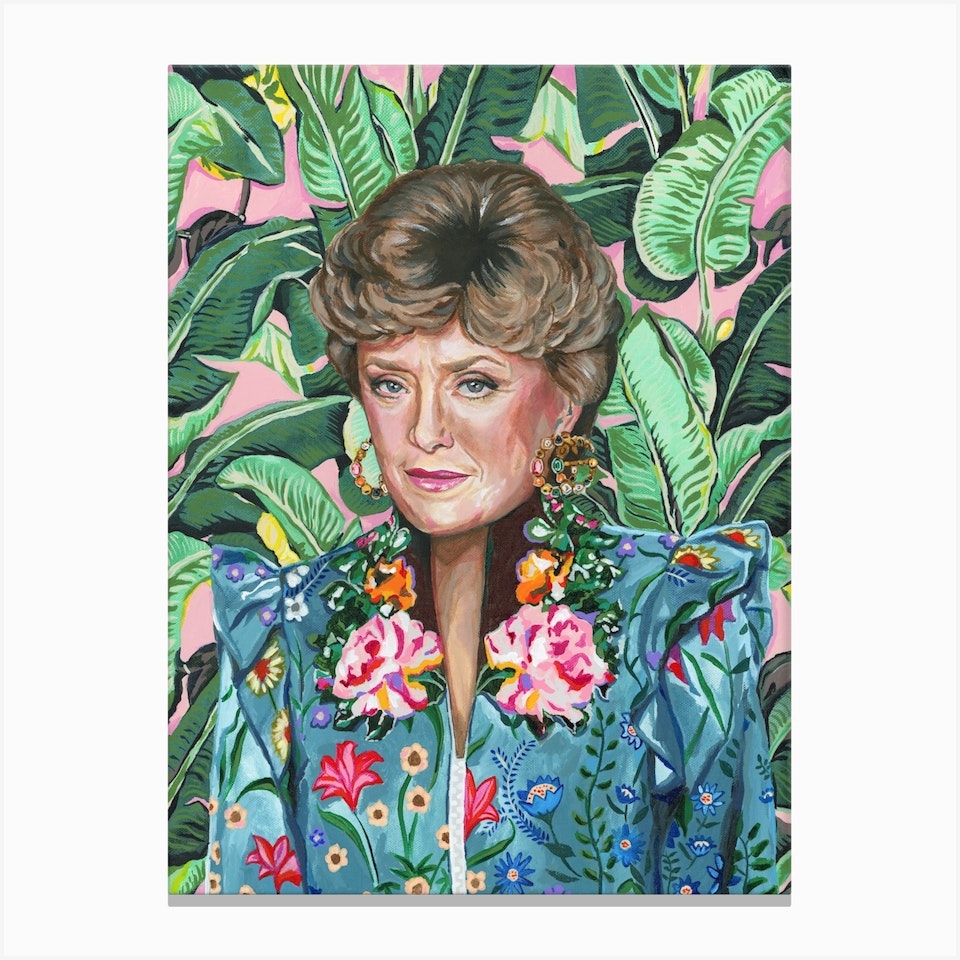 Blanche Golden Girls Art Print By Heather Perry Fy