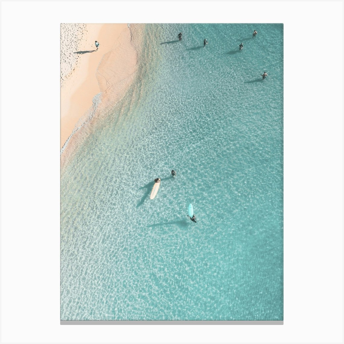 Aerial Ocean Photography Canvas Print By Dagmar Pels Fy