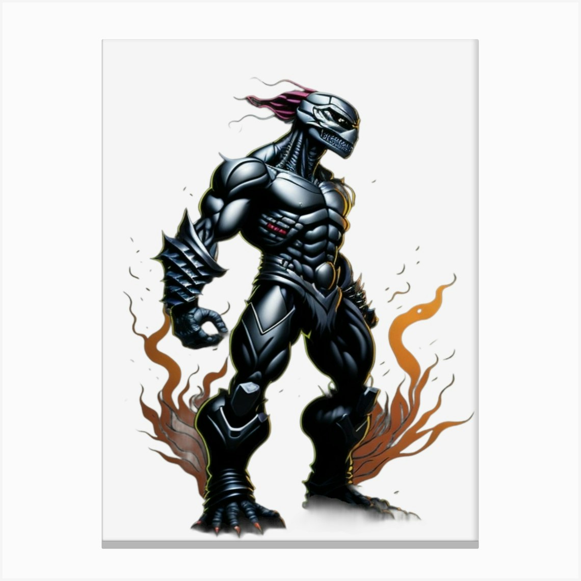 Cyborg 2 1 Canvas Print by Genky - Fy