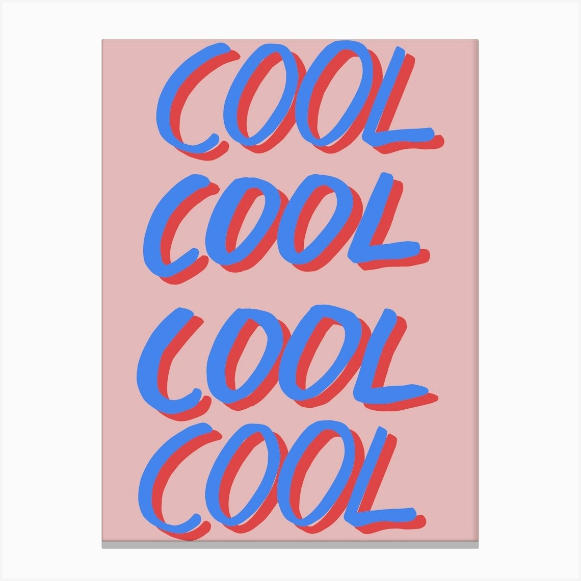 COOL Art Poster_2070897 Canvas Print by 1x - Fy