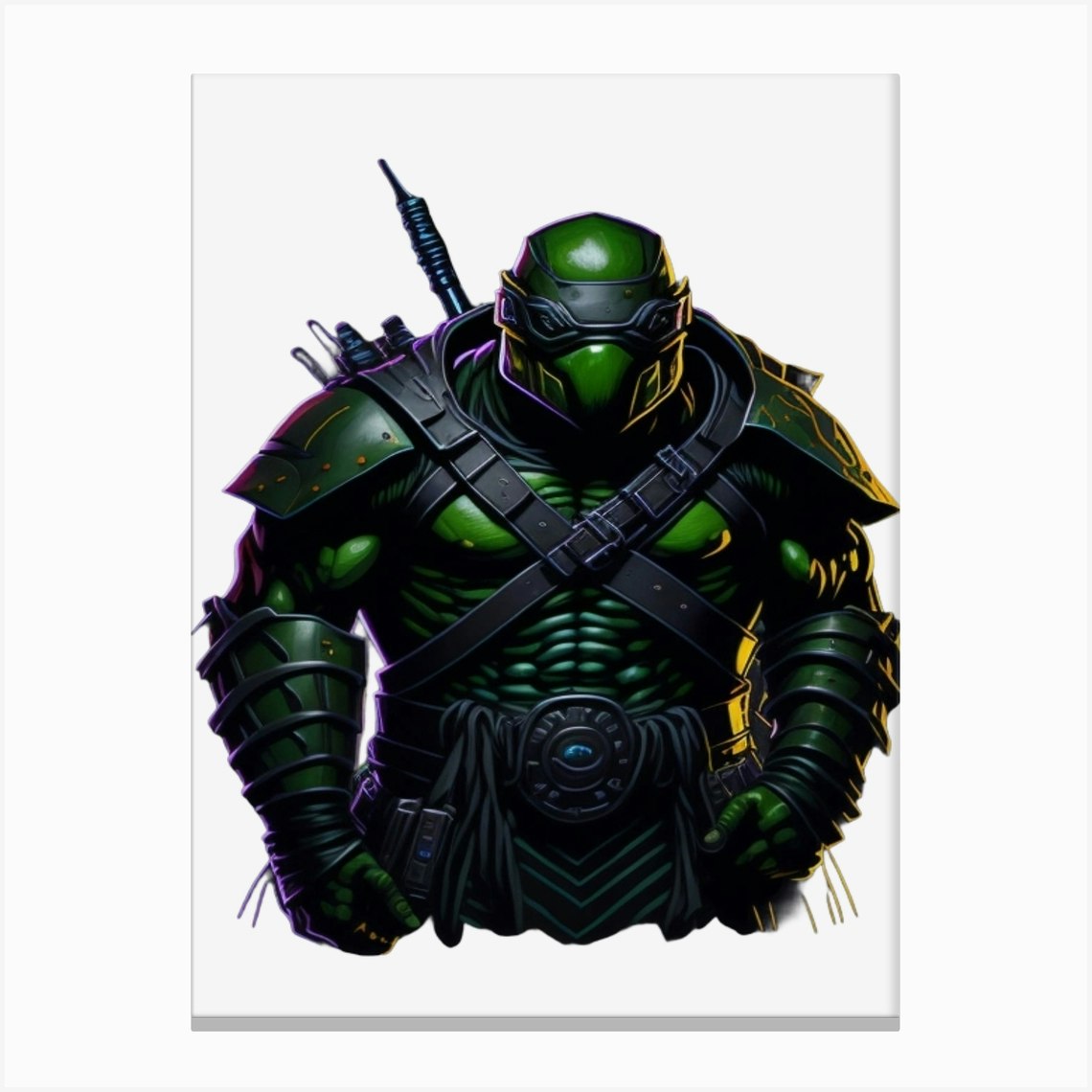 Teenage Mutant Ninja Turtles 3 Canvas Print by Genky - Fy