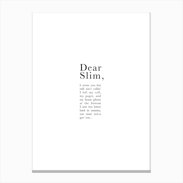 Stan Lyrics Art Print by Mood - Fy