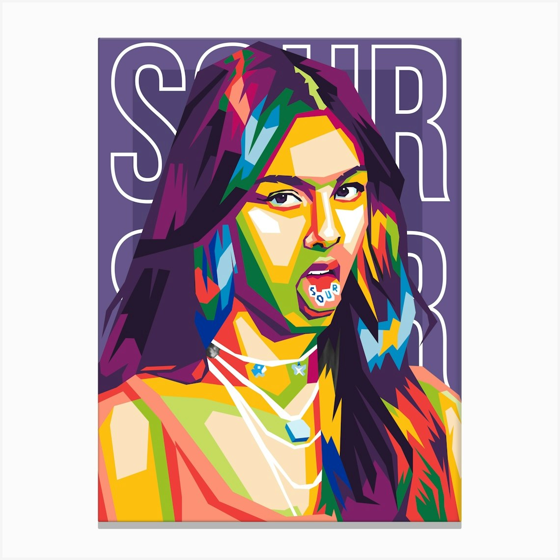 olivia rodrigo Canvas Print by pop art side - Fy