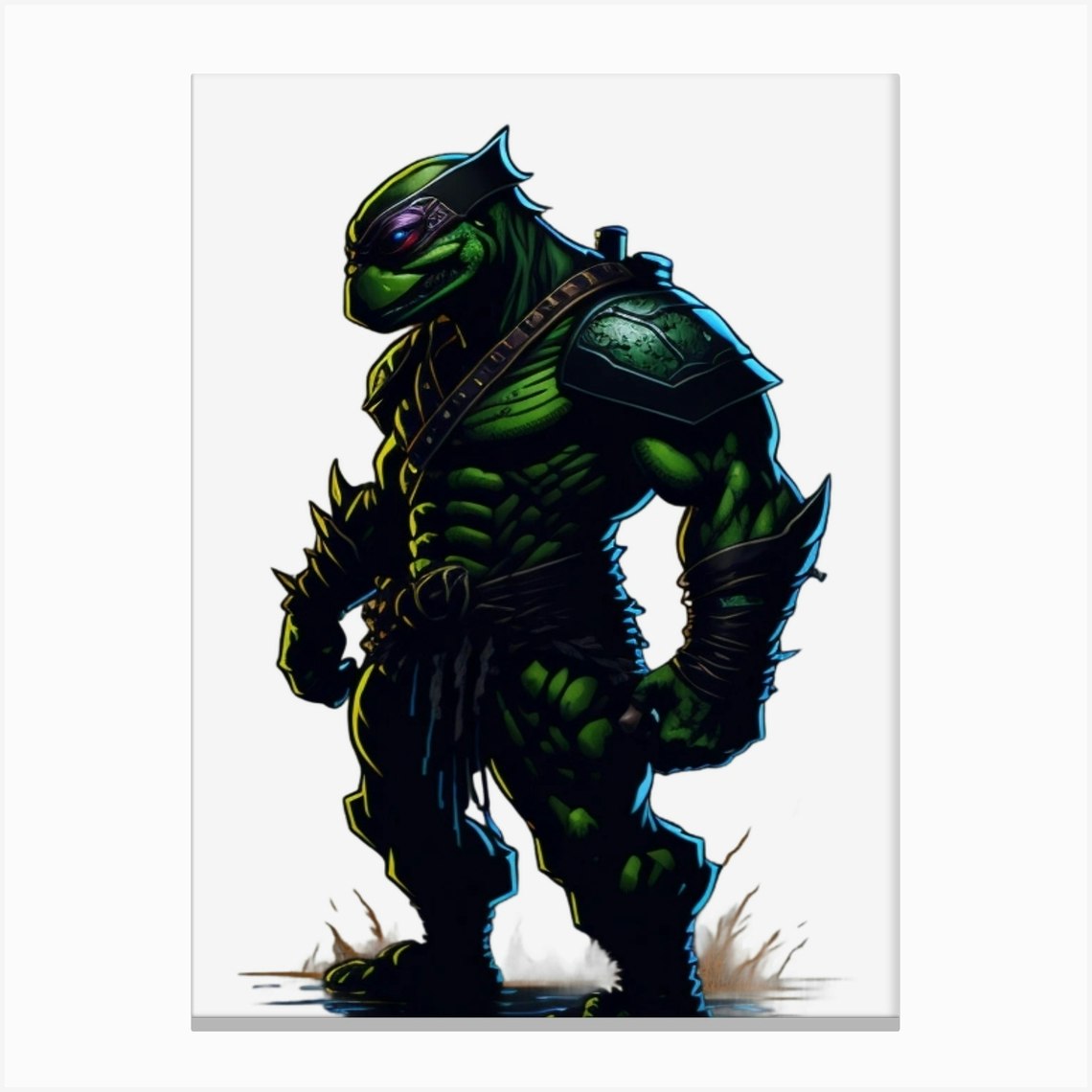 Teenage Mutant Ninja Turtles 1 1 Canvas Print by Genky - Fy