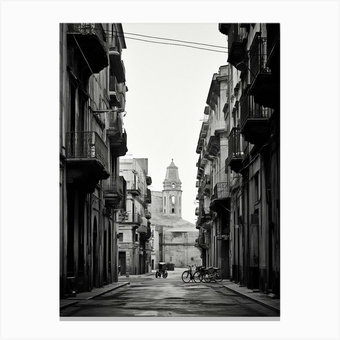 Palermo Italy Mediterranean Black And White Photography Analogue 4
