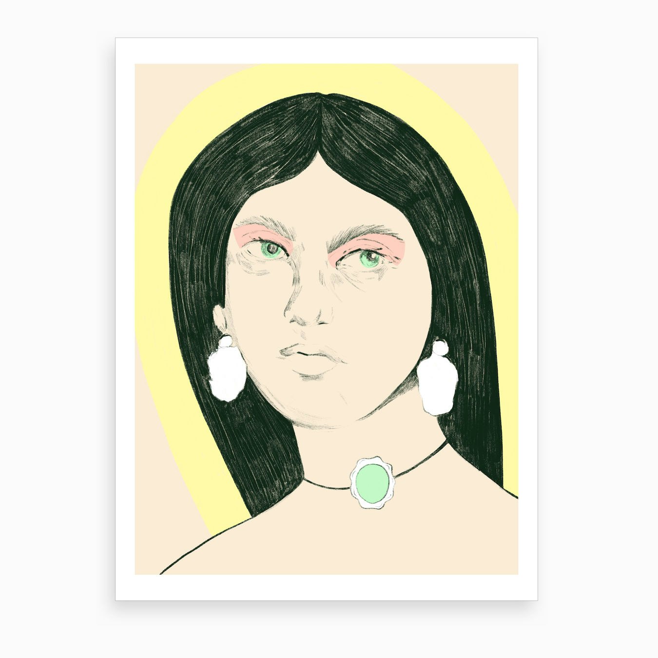 Cleopatra Art Print by Laura Douglas - Fy