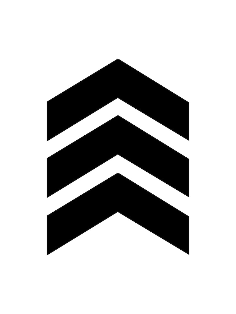 Chevron Art Print by Studio Mottos - Fy